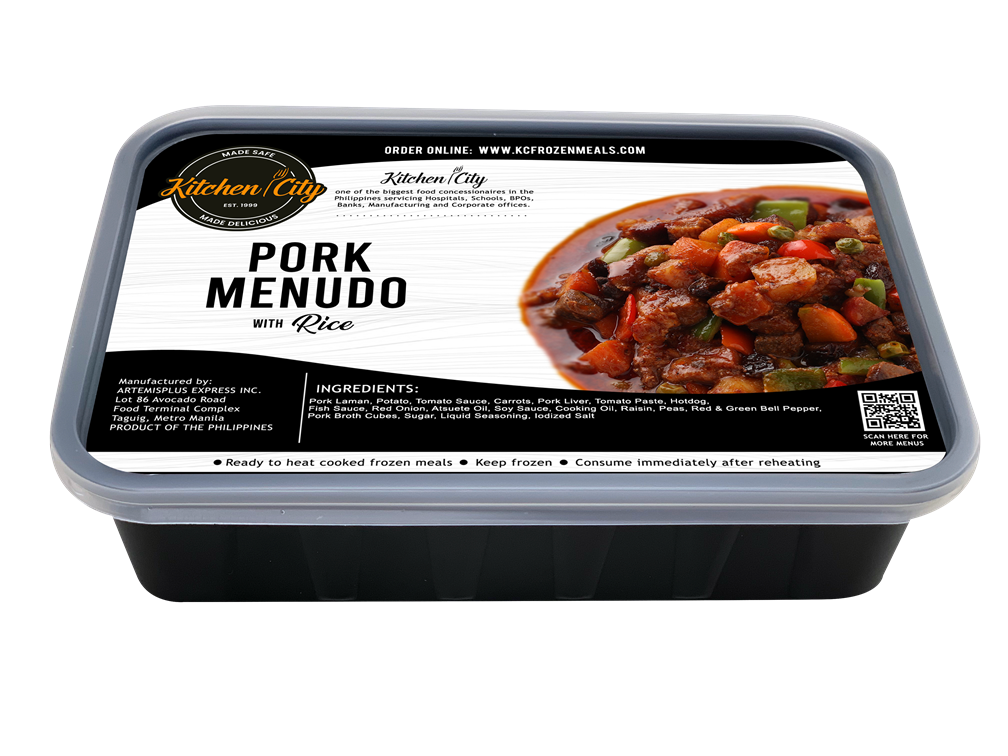 Pork Menudo Rice Meal – Kitchen City Frozen Meals
